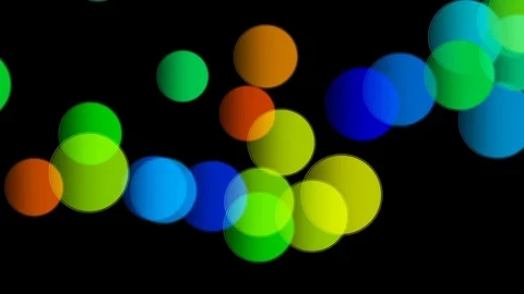 colorful balls bouncing from the ground ... | Stock Video | Pond5