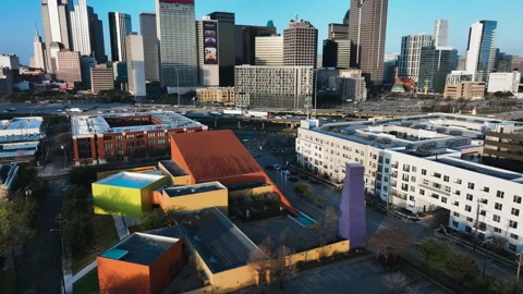 A Colorful Building with A Scenic Downto... | Stock Video | Pond5