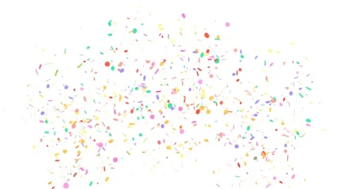 Colorful Celebration Confetti Animation ... | Stock Video | Pond5
