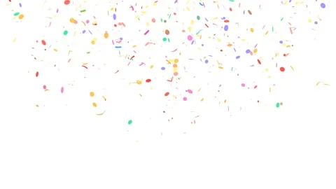 Colorful Celebration Confetti Animation ... | Stock Video | Pond5