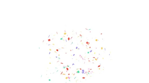 Colorful Celebration Confetti Animation ... | Stock Video | Pond5