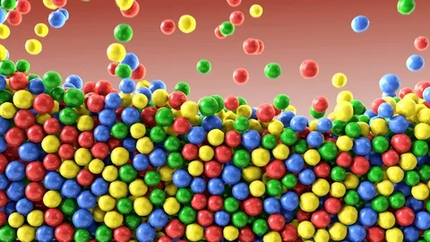 Colorful chocolate candies coated shiny ... | Stock Video | Pond5