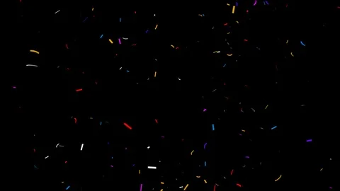 Colorful Confetti Particles Explosions F... | Stock Video | Pond5