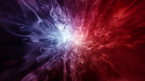 Colorful deep contrast space nebula clou... | Stock Video | Pond5