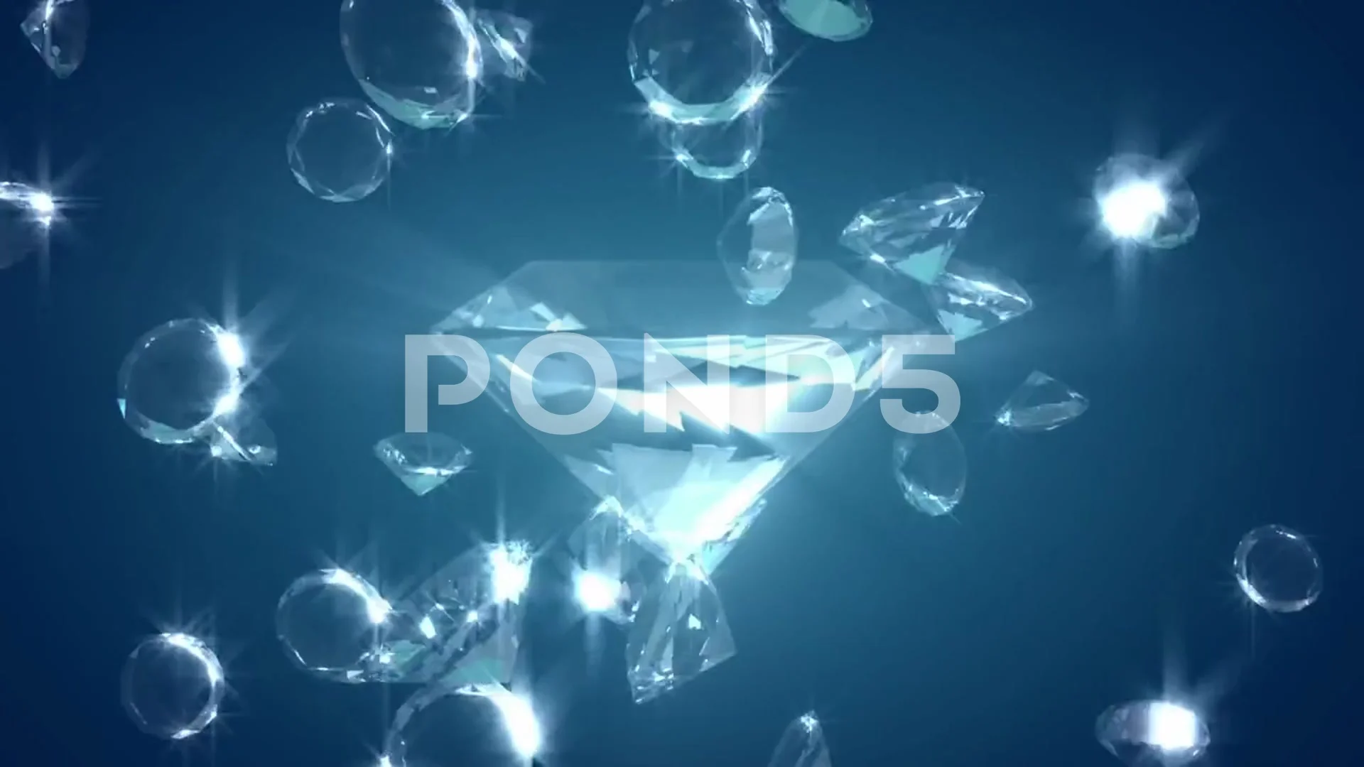 Vector Falling Diamonds