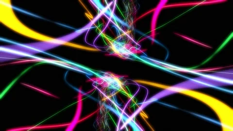 A colorful digital data stream abstract ... | Stock Video | Pond5