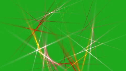 Colorful disco rays on green screen back... | Stock Video | Pond5