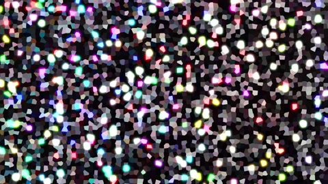 Colorful glowing vintage tv static noise... | Stock Video | Pond5