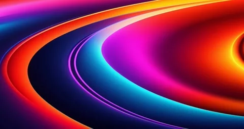 Colorful gradation 3d wave background an... | Stock Video | Pond5