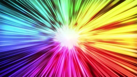 Colorful Gradient Speed Lines Animation.... | Stock Video | Pond5