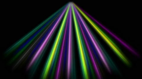Colorful light rays motion graphics with... | Stock Video | Pond5