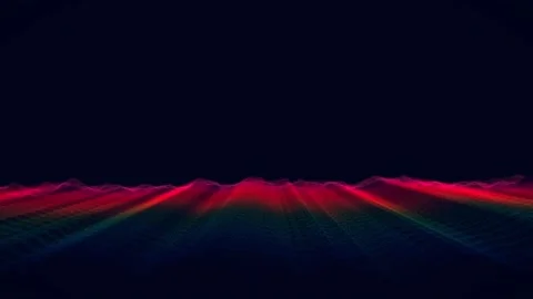 Colorful Light rays prism floating borde... | Stock Video | Pond5