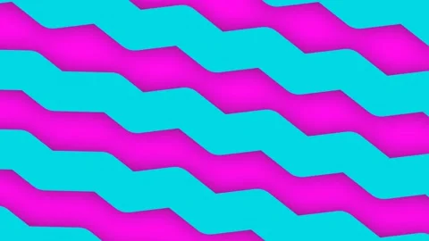 Colorful Lines Animation, Wavy Lines Sea... | Stock Video | Pond5