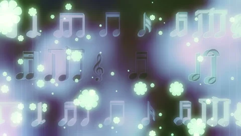 Music Notes Wallpaper Stock Video Footage | Royalty Free Music Notes ...