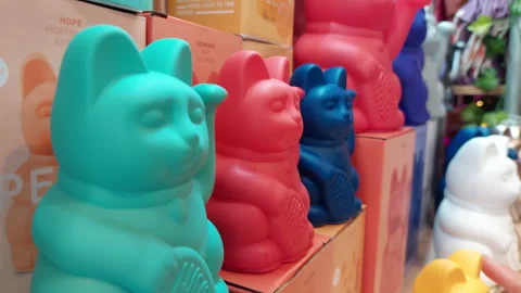 Lucky Cat Stock Video Footage | Royalty Free Lucky Cat Videos | Pond5