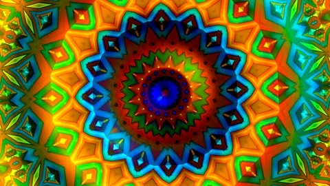 Colorful Meditation Background Video Loo... | Stock Video | Pond5