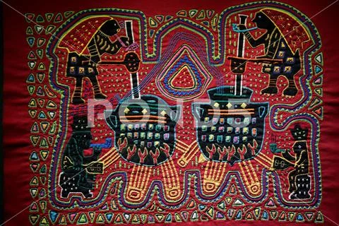 The colorful mola, icon of the Guna culture, opens its museum in Panama ...