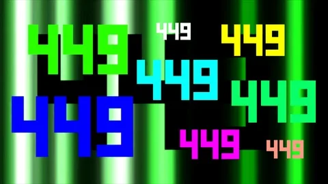 Colorful moving figures on the animated ... | Stock Video | Pond5