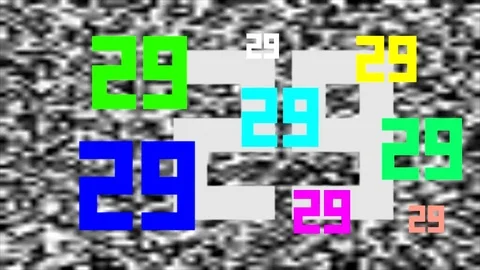 Colorful moving figures on the animated ... | Stock Video | Pond5