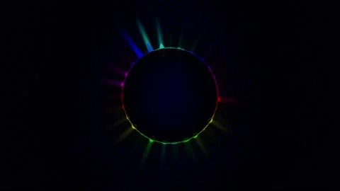colorful neon audio Visualizer 4k animat... | Stock Video | Pond5