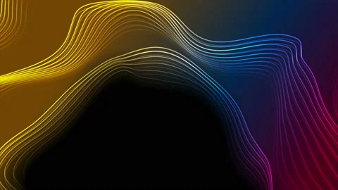 Wavy Lines Stock Video Footage | Royalty Free Wavy Lines Videos | Pond5