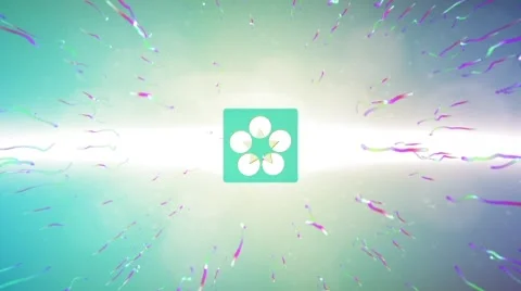 After Effects Template: Colorful Particles Logo #45777769