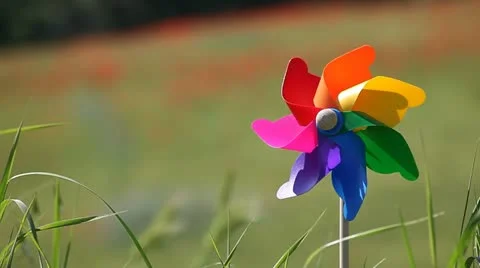 Pinwheel Stock Footage ~ Royalty Free Stock Videos | Pond5