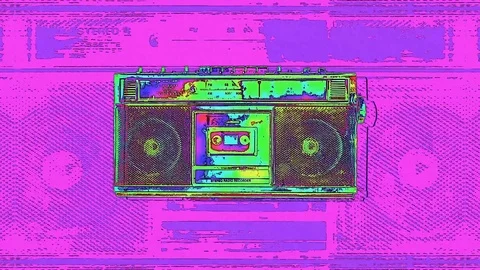 Radio Colorful Stock Footage ~ Royalty Free Stock Videos | Pond5