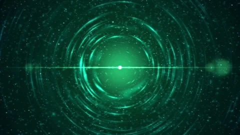 Colorful Shining Particle Emitting Light... | Stock Video | Pond5