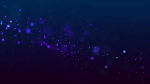 colorful shiny bubbles waving dark blue ... | Stock Video | Pond5