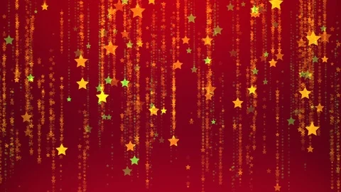colorful sparkle falling star animation ... | Stock Video | Pond5