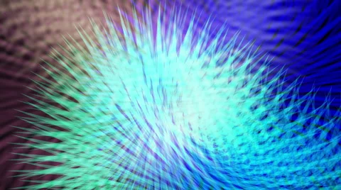 Colorful Spikes Motion Background Loop | Stock Video | Pond5