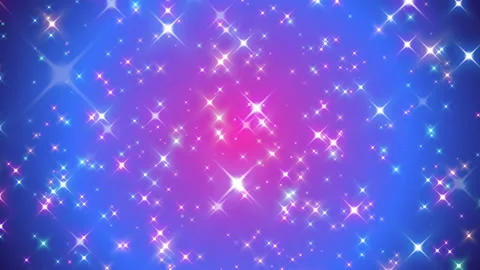 Colorful stars on the gradient backgroun... | Stock Video | Pond5
