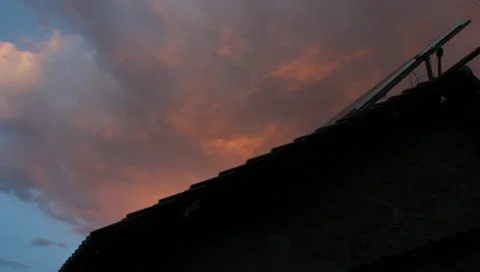 Colorful Storm Clouds Background with so... | Stock Video | Pond5