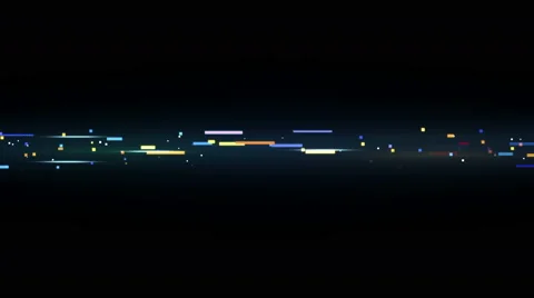 colorful techno stripe loopable animatio... | Stock Video | Pond5