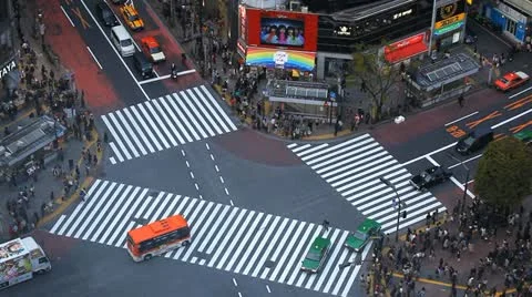 Cars 2 Tokyo Stock Footage ~ Royalty Free Stock Videos | Pond5