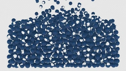 Colorful true candy falls, and candy has... | Stock Video | Pond5