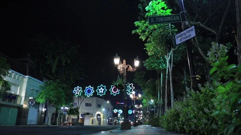 Surabaya Night Stock Footage ~ Royalty Free Stock Videos | Pond5