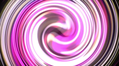 Colorful Twirl Circle Loop Background | Stock Video | Pond5