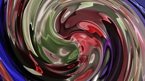 Colorful twirl liquid background animate... | Stock Video | Pond5