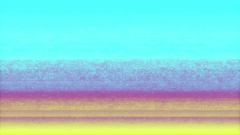 Colorful VHS Static Remix | Stock Video | Pond5