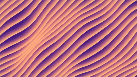 Colorful wave gradient loop animation. D... | Stock Video | Pond5