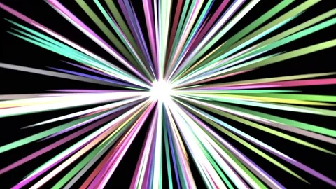 Colourful light rays motion graphics wit... | Stock Video | Pond5
