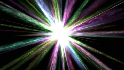 Colourful light rays motion graphics wit... | Stock Video | Pond5