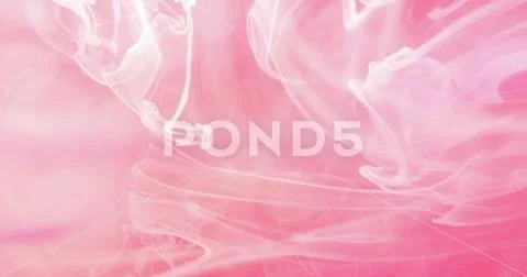 Colourful Paint Threads and Drops Mixing in Water. Ink swirling ...