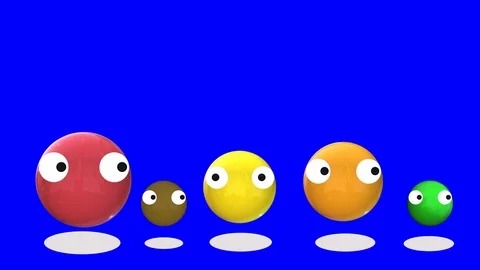 Cartoon Eyes Stock Footage ~ Royalty Free Stock Videos | Pond5