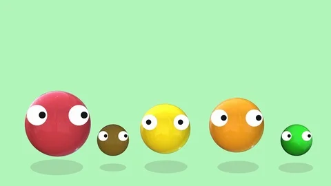 Cartoon Eyes Stock Footage ~ Royalty Free Stock Videos | Pond5