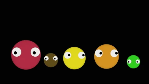 Cartoon Eyes Stock Footage ~ Royalty Free Stock Videos | Pond5