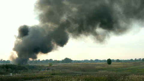 Smoke Column Stock Videos – Royalty-Free HD & 4K Videos