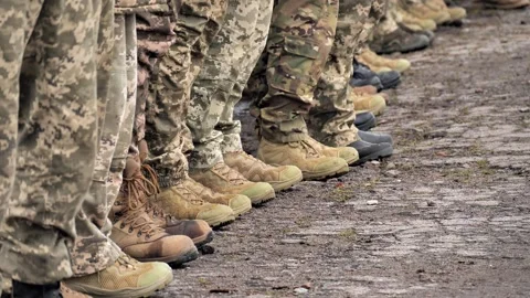 Soldiers Lined Up Stock Videos – Royalty-Free HD & 4K Videos